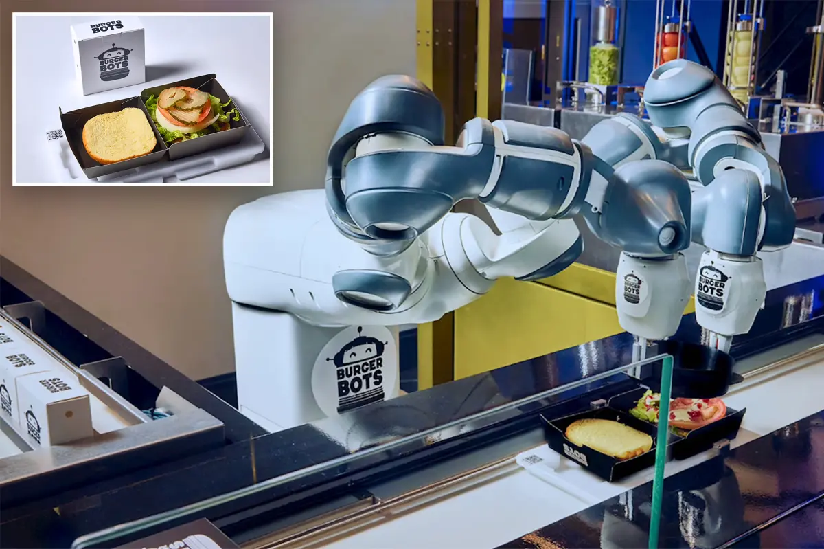 Robots Make Burger At US Restaurant, Serve Meals In 27 Secs