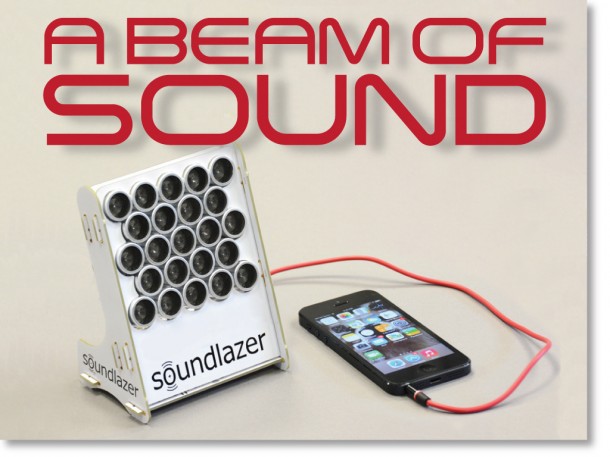 Soundlazer Speakers Let You Focus Sound To A Particular Posi