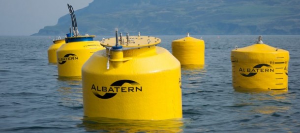 WaveNET Is A Floating Generator That Produces Electricity Fr