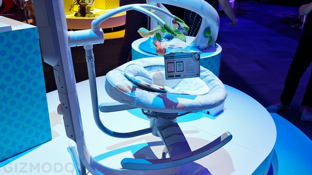 Now You Can Control A Motorized Cradle For Your Baby With Yo