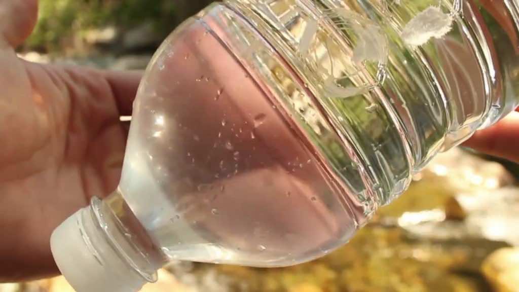 Here's How You Can Start a Fire Quickly With Your Water Bott