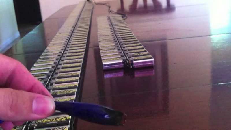 This Is What Happens When You Short Circuit 244 Batteries To