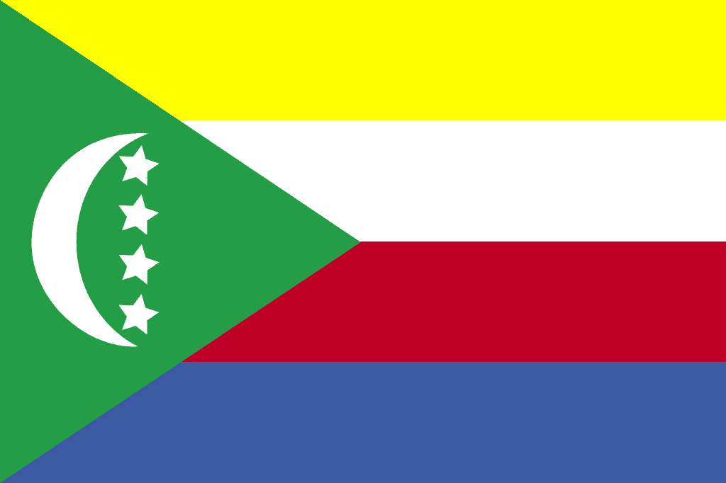 Flag Of Comoros In HD For Free Download