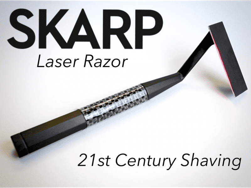 This New Razor Uses A Laser To Shave Your Hair