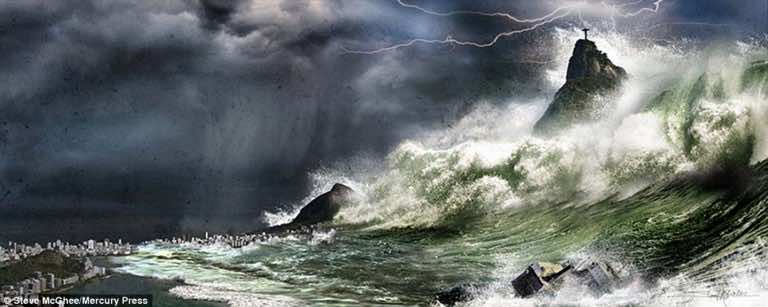 Artist Creates Images That Show How The End Of The World Wil