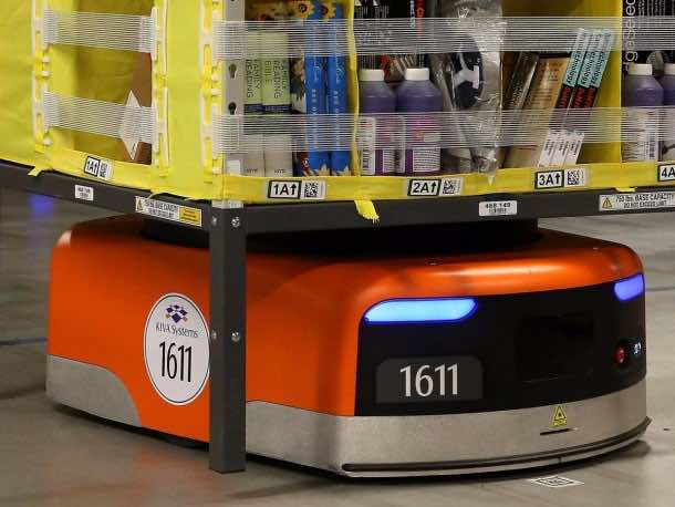 A Sneak Peak into Amazon's Warehouse Shows How Robots are Ta