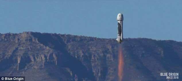 Blue Origin Reusable Rocket Launched And Landed Successfully