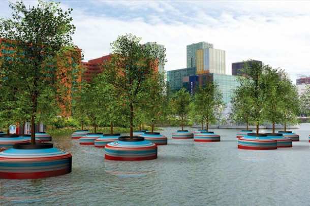 These Floating Forests Will Add Greenery To Coastal Cities