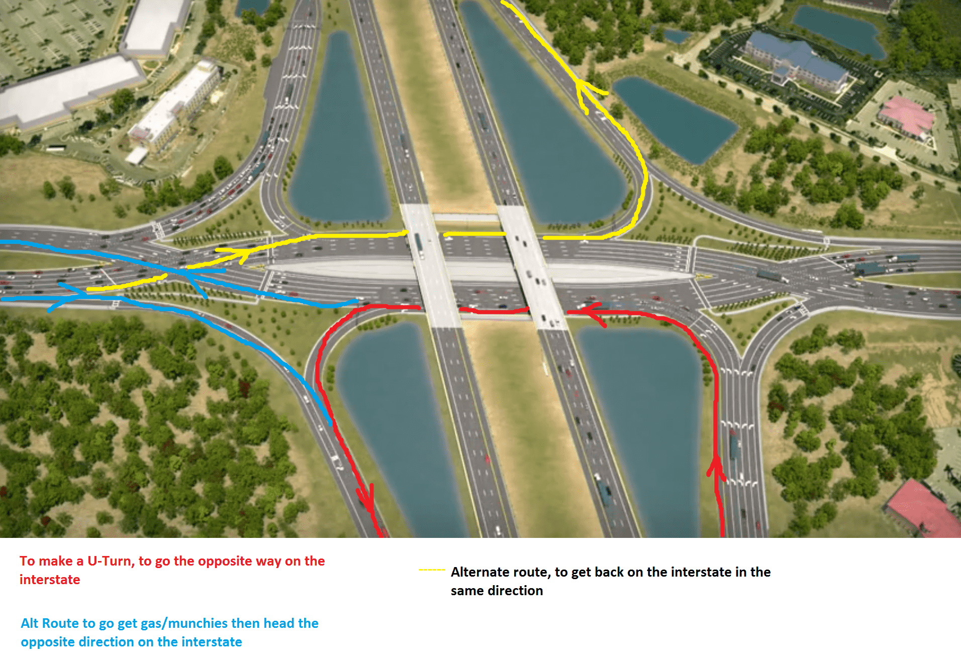 New Diverging Diamond Interchange Will Improve The Traffic F