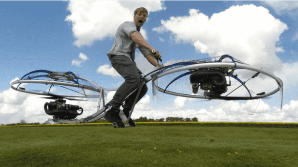 This Youtuber Has Just Built A Flying Hoverbike