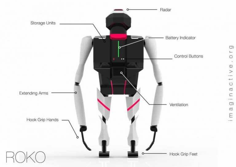 Engineer Designs A Robotic Monkey That Can Deliver Packages