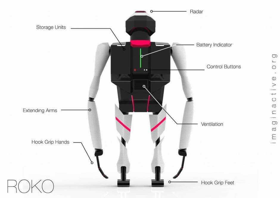 Engineer Designs A Robotic Monkey That Can Deliver Packages