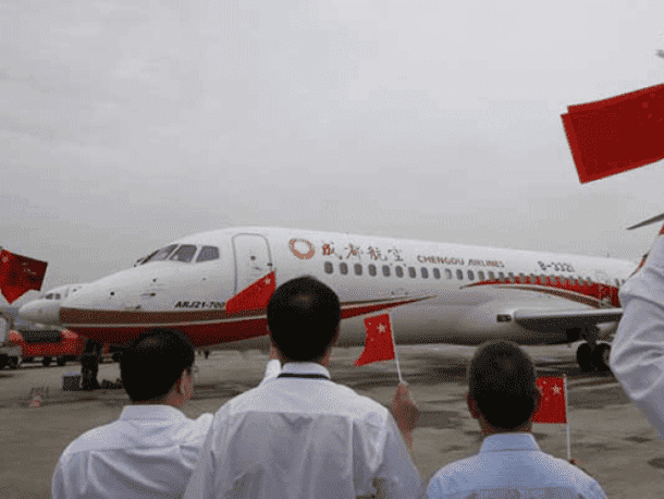 Made In China Airliner Makes First Ever Commercial Flight