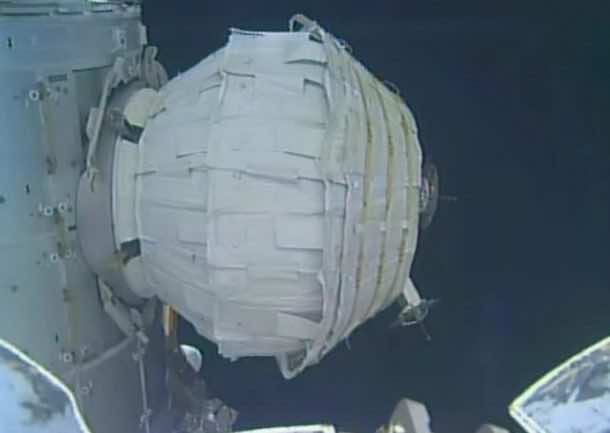 NASA's Inflatable Space Habitat Successfully Tested on Inter