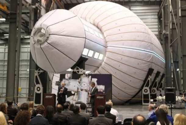 NASA's Inflatable Space Habitat Successfully Tested on Inter