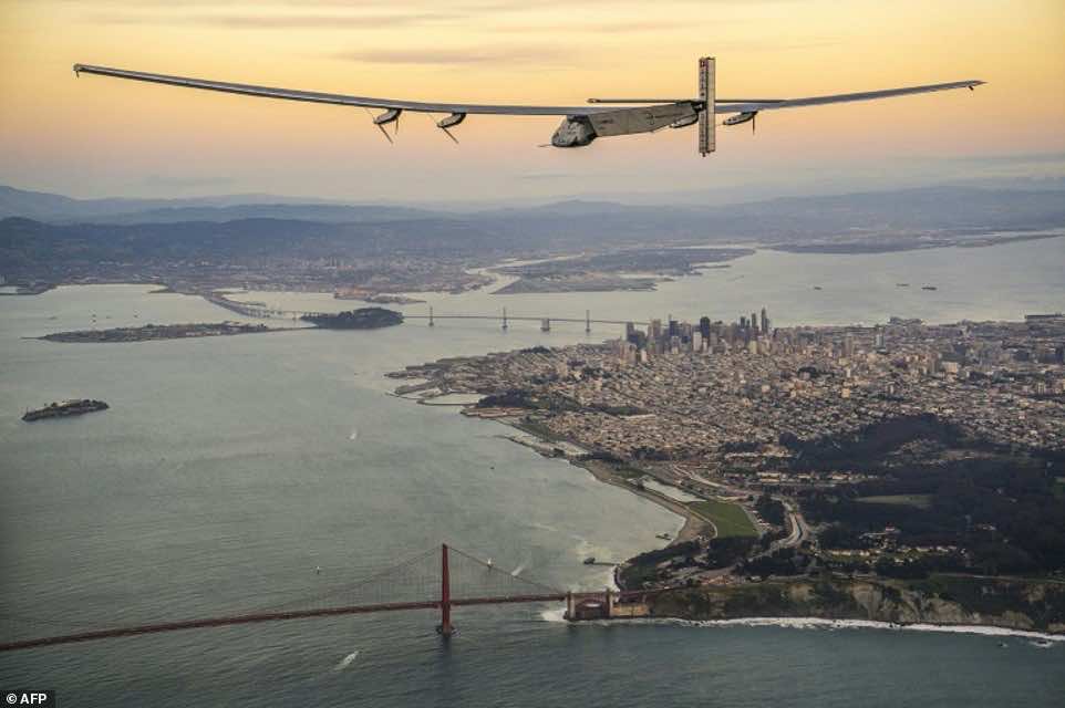 Solar Impulse Completes It's Flight Over The Atlantic Powere