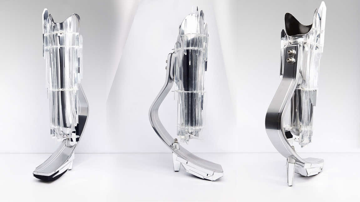 Artist Converts Prosthetic Limbs Into Works Of Art