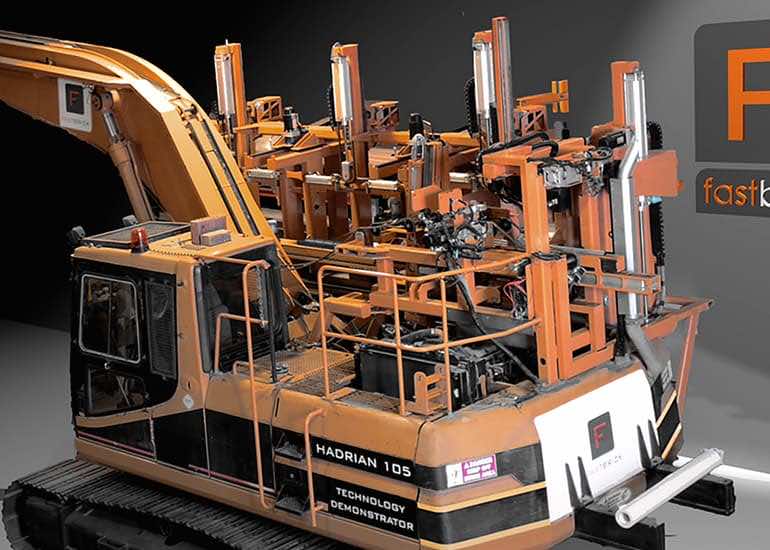 Watch This One-Armed Robotic Civil Engineer Construct A Hous