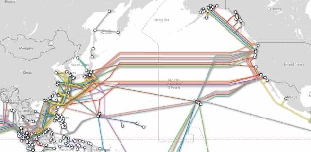 Google's FASTER Underwater Cable Between USA And Japan Goes
