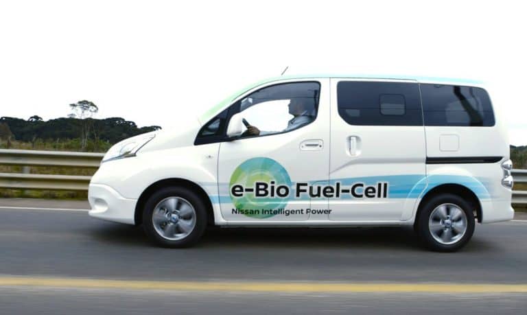 Nissan Unveils The World's First Bio Fuel-Cell Driven Car