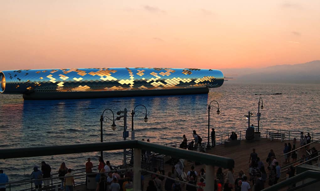 This Beautiful Solar Powered Pipe Desalinizes Seawater