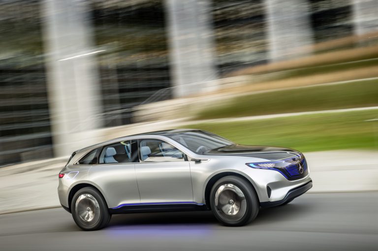 Mercedes Unveils It's First All-Electric SUV That Can Travel