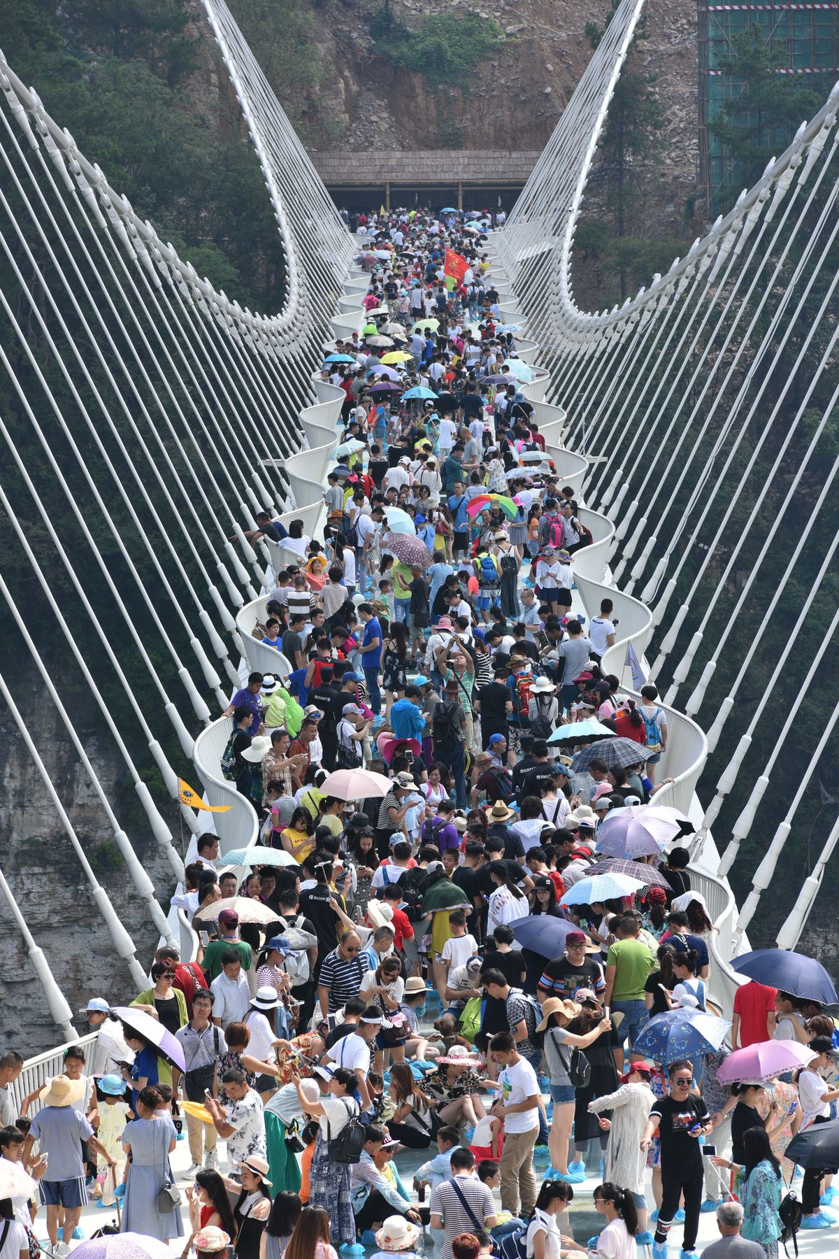 The World’s Longest See-Through Zhangjiajie Glass Bridge I