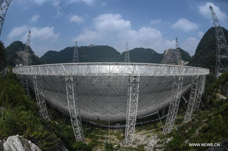 World’s Largest Radio Telescope Starts Operating in China