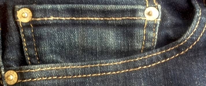 This Is How The Little Buttons On Jean Pockets Built An Empi