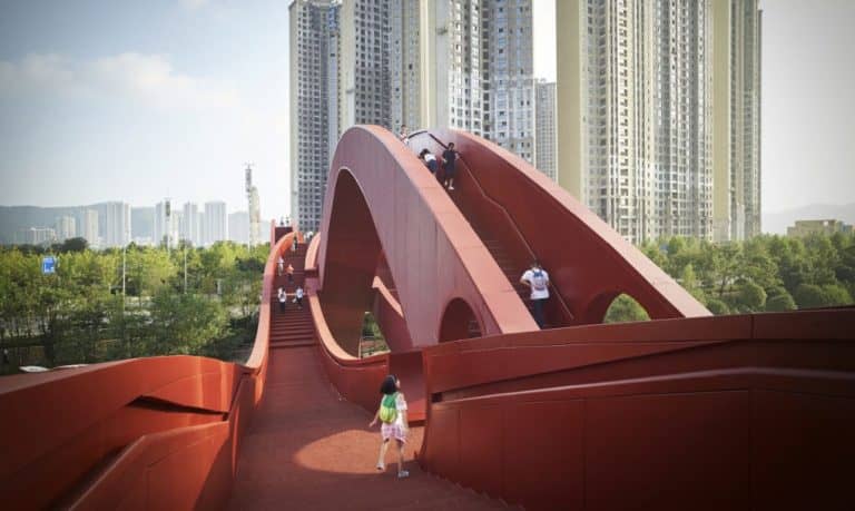 This Undulating Lucky Knot Bridge In China Is Now Open For P