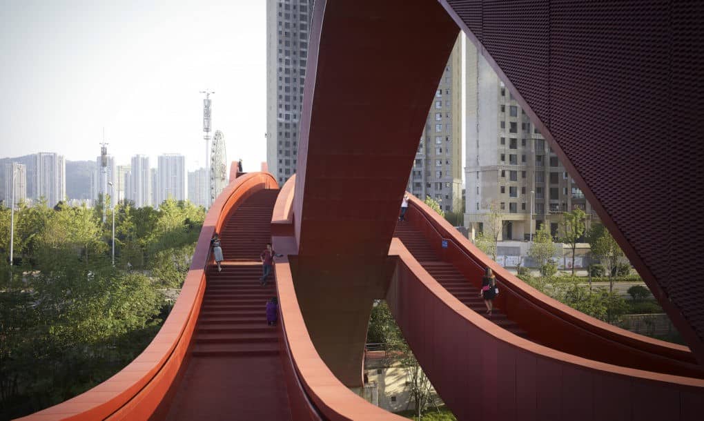 This Undulating Lucky Knot Bridge In China Is Now Open For P