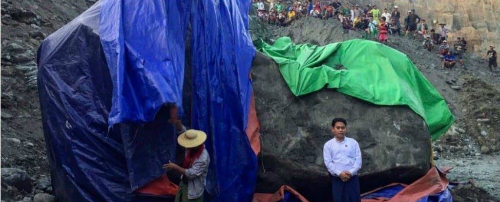 World's Largest Jade Stone Unearthed In Myanmar Worth $170 M