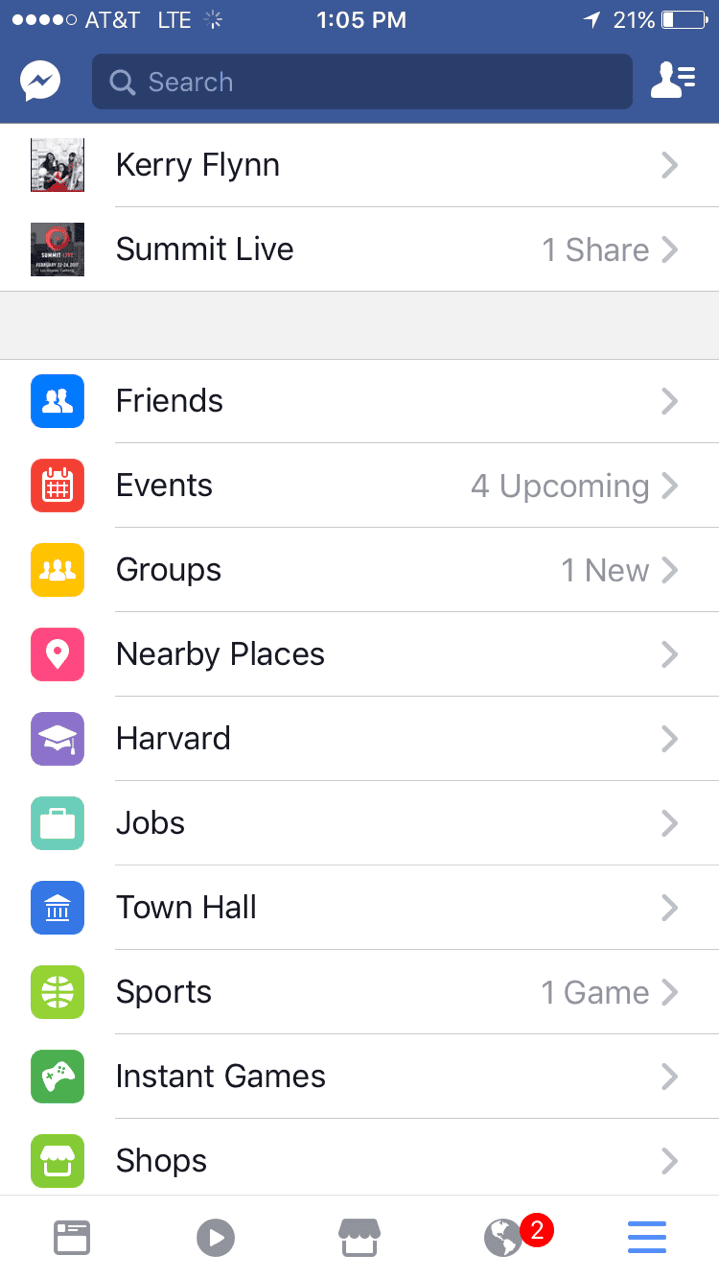 Facebook Officially Launches “Town Hall” For Contacting
