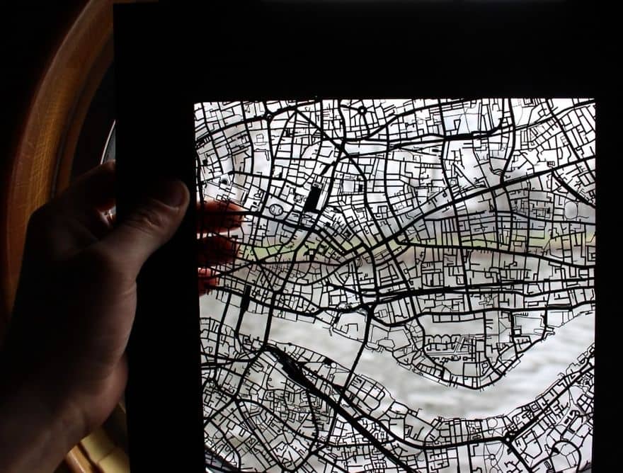 This Man Makes Stunning Maps Using Paper And A Scissor