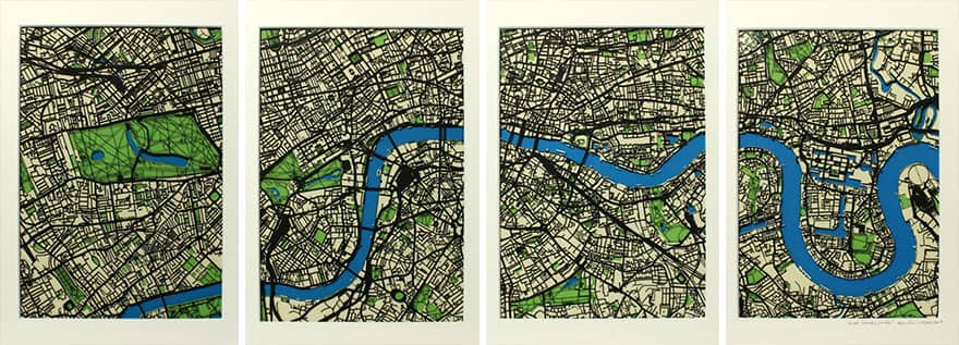 This Man Makes Stunning Maps Using Paper And A Scissor