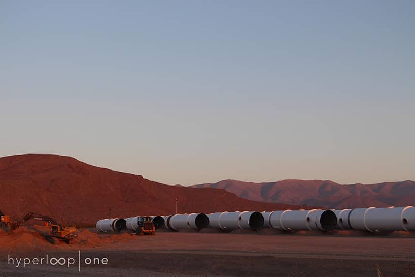 Watch The First Ever Hyperloop Full Scale Test Tunnel Being