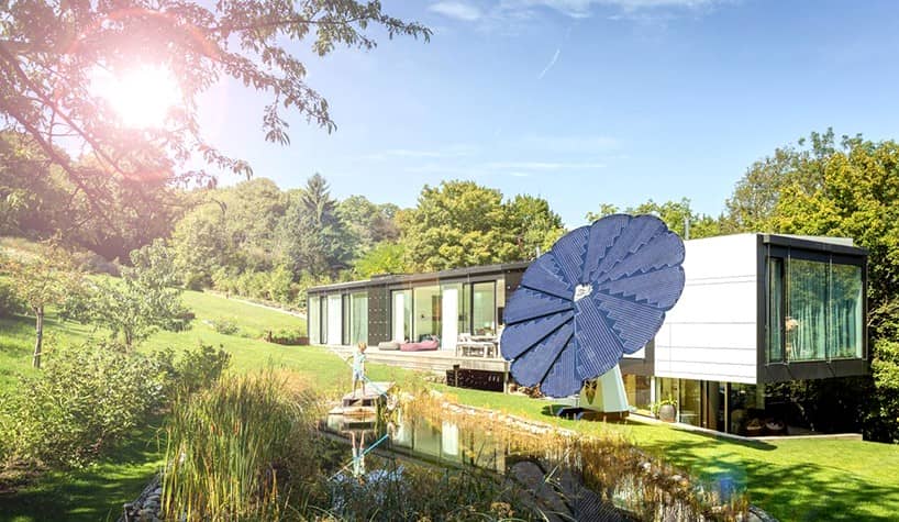 This Sunflower Shaped Solar Panel System Always Faces The Su