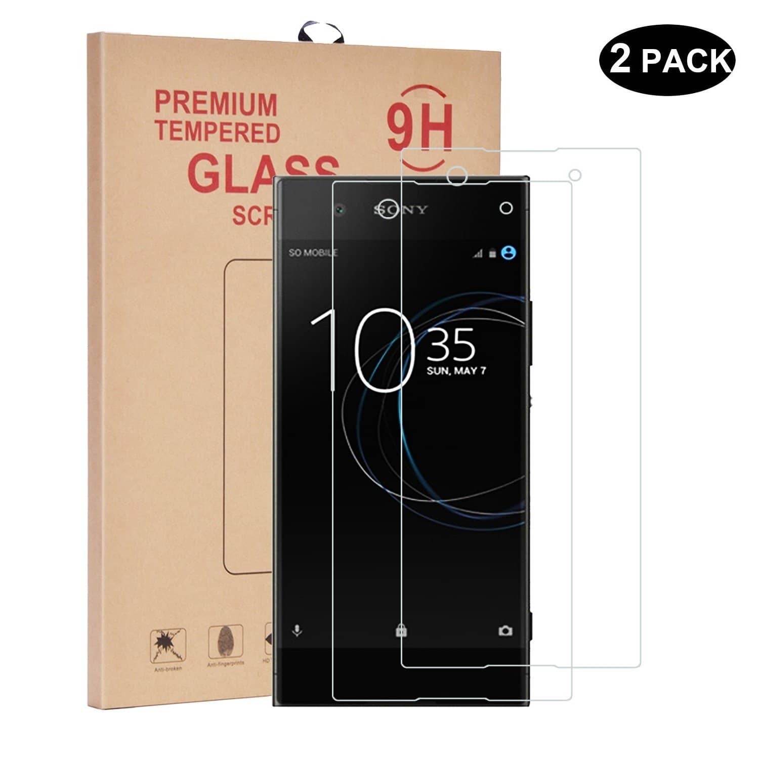 10 Best Screen Protectors For Sony Xperia XA1