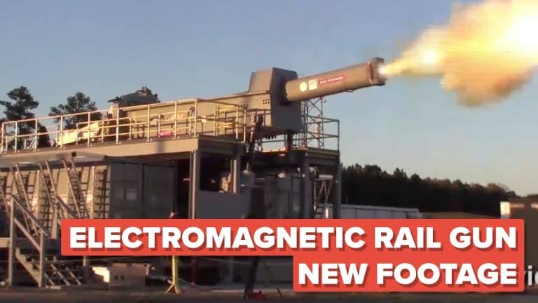 Watch The First Test Of US Navy's Electromagnetic Railgun Th