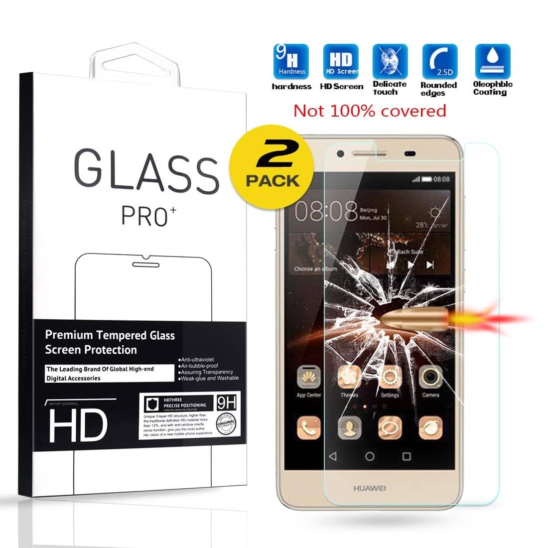 10 Best Screen Protectors For Huawei Y5 2017