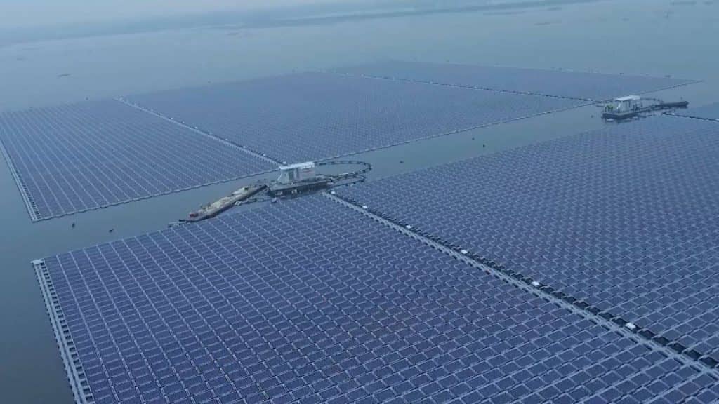 China Builds World's Largest Floating Solar Farm On Top Of A