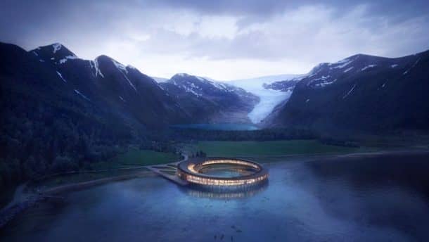 This Ring Shaped Building In The Arctic Circle Is World's Fi