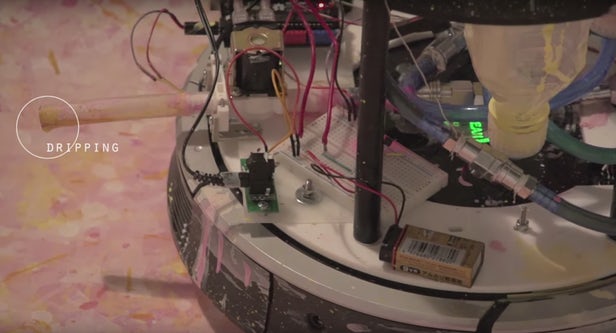 Mr. Head Is A Robot Artist And Is Selling Its Work On Kickst