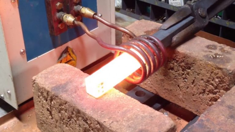 Watch This Induction Forge Heat Up A Steel Bar In Only 12 Se