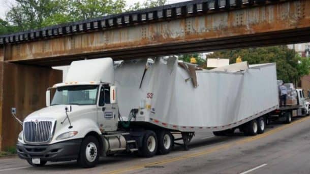 This Is What Happens When You Ignore The Bridge Height Signs