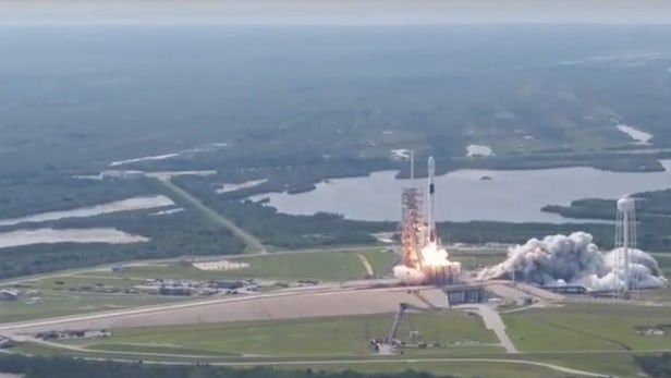 Falcon 9 Block 5 Rocket Takes Flight Successfully