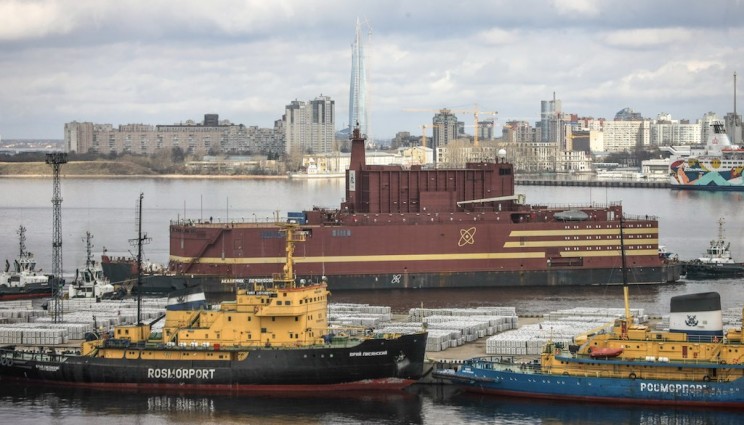 World’s First Floating Nuclear Power Plant Sets Sail