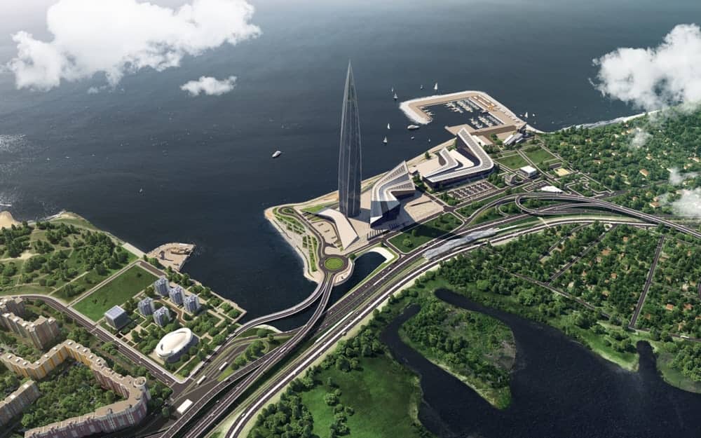 Lakhta Center - Europe's Tallest Tower Nears Completion