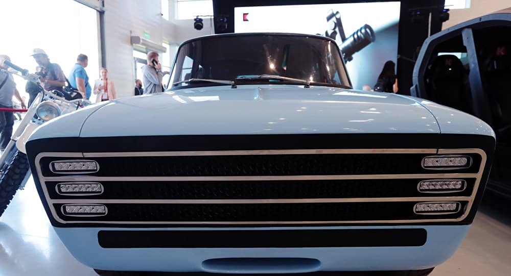 Kalashnikov Unveils A Soviet-Style Electric Car