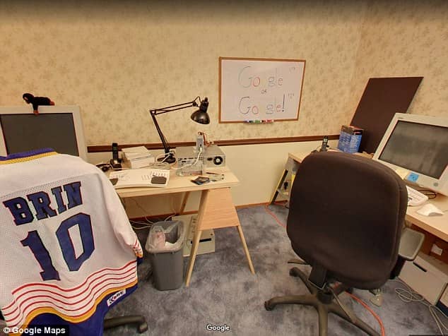 On Its 20th Birthday,Take A Rare Virtual Tour Google's First